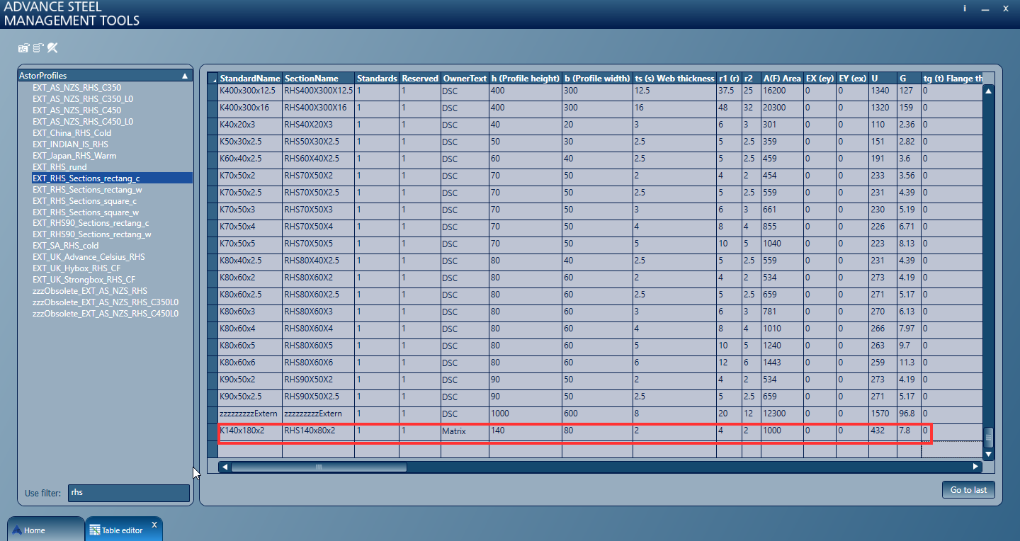 Profiel in database toevoegen | Matrix Knowledge Base